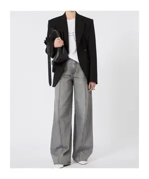 Sportmax Double-breasted Cinched Blazer