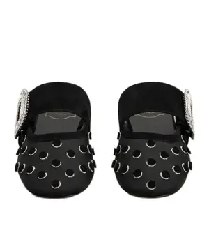 ROGER VIVIER Belle Vivier Polka Dot Mules