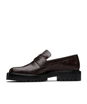 MAISON MARGIELA Tabi County Tejus-print Loafers