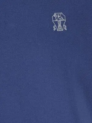 Brunello Cucinelli Collared Short-sleeve Polo Shirt