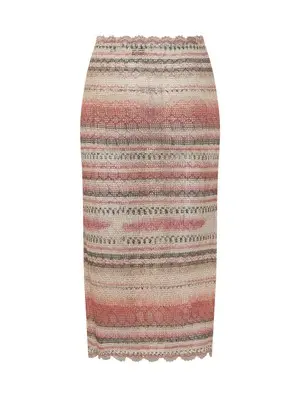 Isabel Marant Étoile Noryane Knitted Midi Skirt