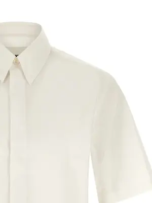 JIL SANDER Logo Embroidered Short-sleeved Shirt