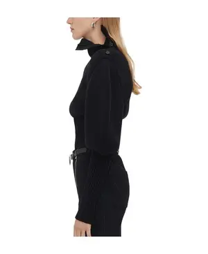Bottega Veneta Ribbed Knit Jumper With Puff Sleeves