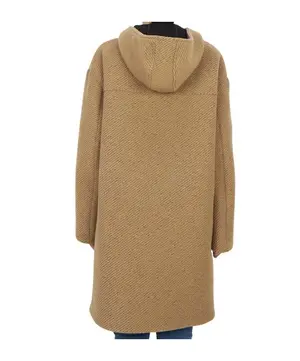 Max Mara Long Hooded Coat - Brown