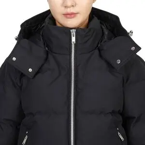 Moose Knuckles Long-sleeved Hooded Down Jacket