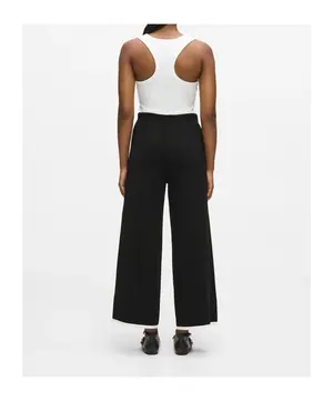 Karl Lagerfeld Palazzo Pants With Contrast Piping