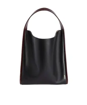 JIL SANDER Pivot Bucket Bag - Black