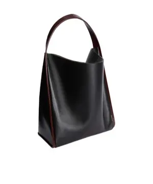 JIL SANDER Pivot Bucket Bag - Black