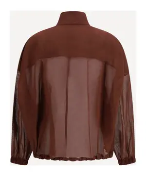 Brunello Cucinelli Monili Sheer Jacket - No