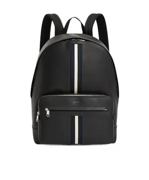 Bally Zippered Backpack - Black