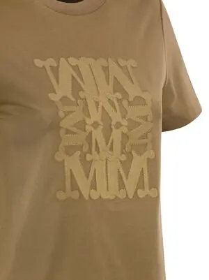 Max Mara Giovane Monogram T-shirt - Brown