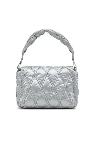 DIESEL® Charm-d Shoulder Bag - Silver