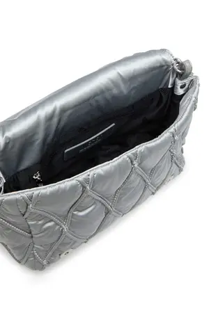 DIESEL® Charm-d Shoulder Bag - Silver