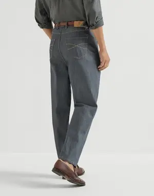 Brunello Cucinelli Double Pleated Trousers - Medium Gray