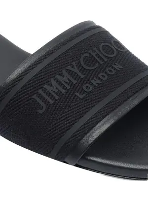 JIMMY CHOO Open-toe Flat Slides