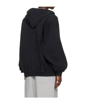 Vetements Taped Zip-up Hoodie