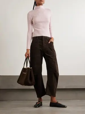 Arch4 Ribbed Turtleneck Sweater - No