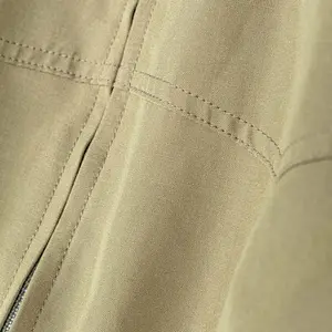Comme Des Garçons Long-sleeved Zip-up Jacket - Light Brown