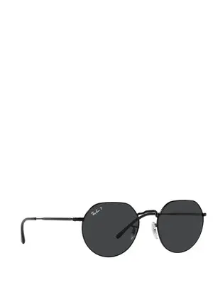 Ray-ban Jack Geometric Frame Sunglasses - Black
