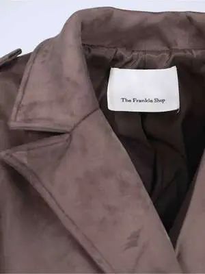 THE FRANKIE SHOP Pembroke Double-breasted Coat - Gray