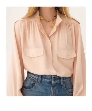 Chloé Medals Choker Necklace - Yellow
