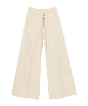 Rick Owens Bela Zip Drawstring Trousers - Nude
