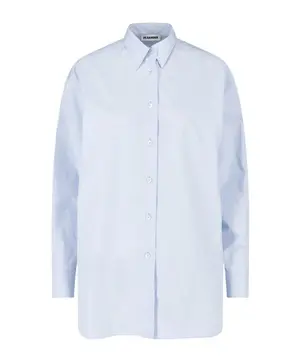 JIL SANDER Long Sleeve Poplin Shirt