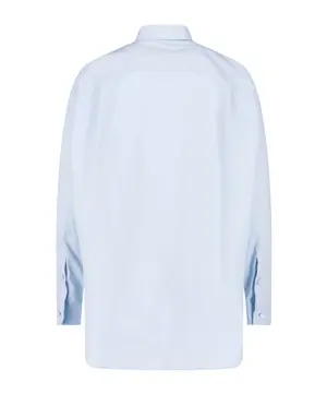JIL SANDER Long Sleeve Poplin Shirt