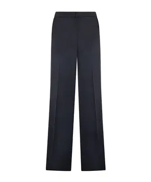 Peserico Pleated High-waist Trousers - Black