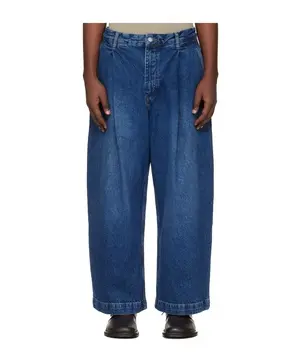 Studio Nicholson Distressed Jeans For Men
