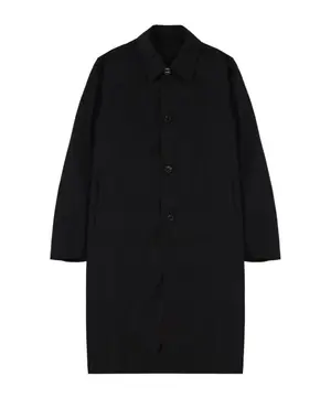 Dries Van Noten Single-breasted Trench Coat - Black