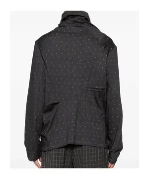 KIKO KOSTADINOV Draped Patterned Knitted Sweater