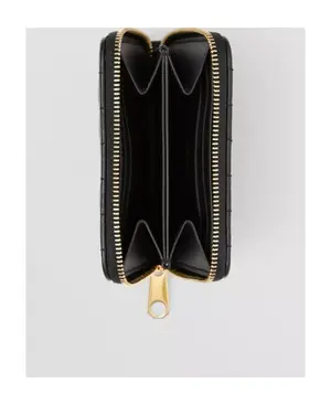 Burberry Lola Quilted Zip-around Wallet