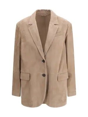 Brunello Cucinelli Single Breasted Tailored Jacket - No