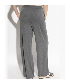 ANINE BING Ribbed Pocket Trousers - Gray