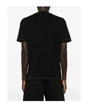Brunello Cucinelli Logo Embroidered Crewneck T-shirt
