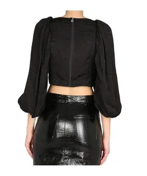 ROTATE BY BIRGER CHRISTENSEN Irina Puff Sleeve Blouse