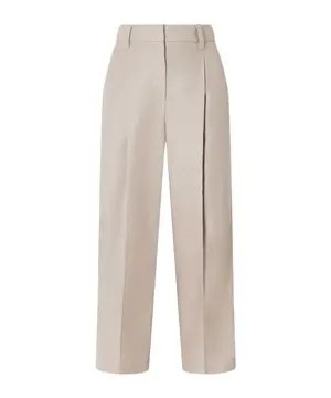 Brunello Cucinelli Pleated Wide-leg Trousers