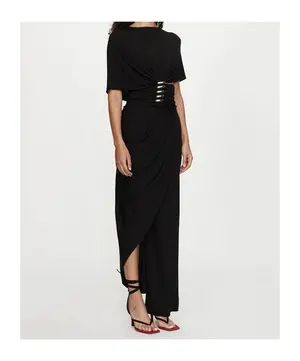 Christopher Esber Coiled Jersey Tee Metal T-shirt