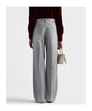 Prada Washed Denim Jeans - Grey