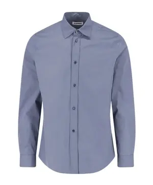 JIL SANDER Classic Long-sleeve Shirt - Blue