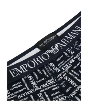 Emporio Armani Logo Underwear - Black