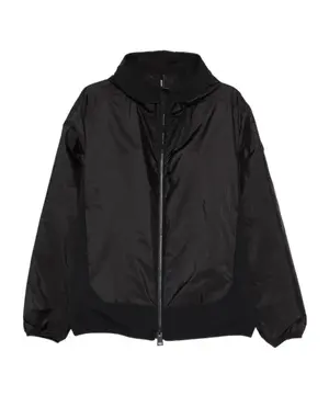 Moncler Galveston Zip-up Hooded Jacket - Black
