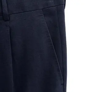 Zegna Tailored Casual Pants With Belt Loops - Black