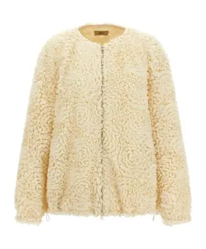 Herno Mini Ruffle Tulle Jacket