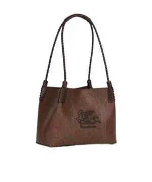 Etro Small Arnica Libra Paisley Tote Bag