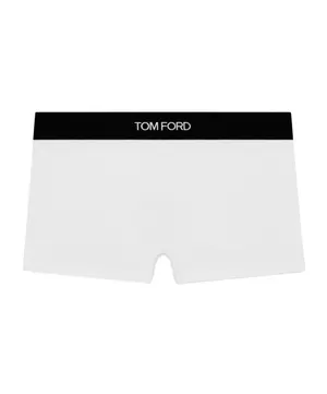 TOM FORD Logo Waistband Boxers - White