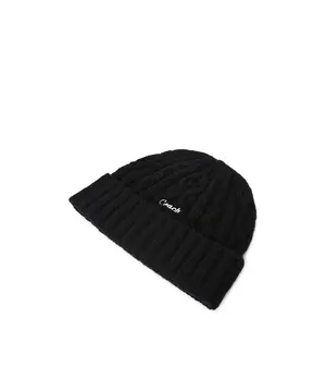 COACH Chunky Knit Beanie Hat