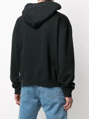 Heron Preston Logo Printed Hooded Sweater
