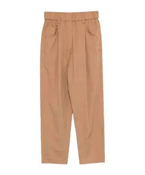 Brunello Cucinelli Lightweight Poplin Five-pocket Track Trousers